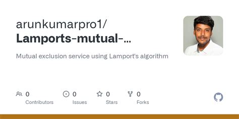Github Arunkumarpro1lamports Mutual Exclusion Algorithm Mutual