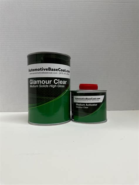 High Gloss Urethane Clear Coat Quart Kit 41 With Choice Of Activator