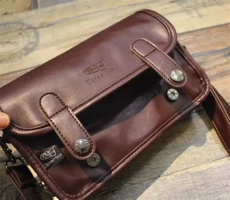 Messenger Leather Shoulder Bag The Korean Fashion The Korean Fashion