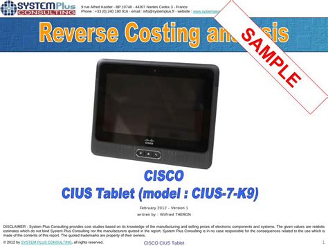 PDF CISCO CIUS Tablet System Plus Consulting Main Board Bottom Side HD Photo Markings