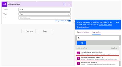 Max Math Function Power Automate Cloud Flows Kaizen Personal