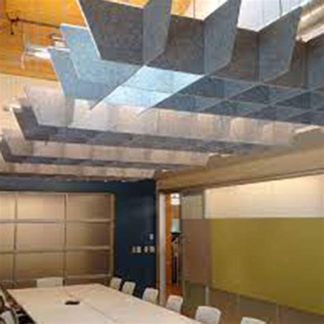 Suspended Color Available Indoor Acoustic Solution Polyester Echo