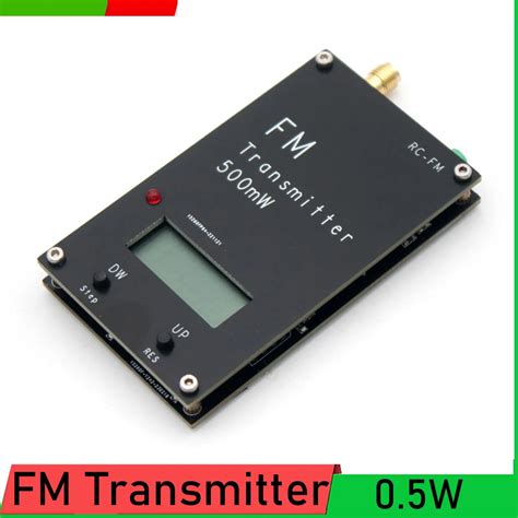 2000m 0 5w Fm 송신기 주파수 Led 디스플레이 스테레오 디지털 88m 108mhz Dsp 라디오 방송 캠퍼스 라디오