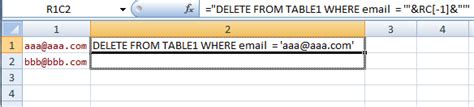 Delete SQL Rows With Specific Values From Excel File List Stack Overflow