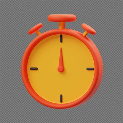 Premium Psd 3d Illustration Of Timer