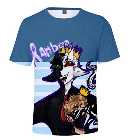 Ranboo T Shirt 3d Print Clothes Streetwear T Shirt Bipubunny Store