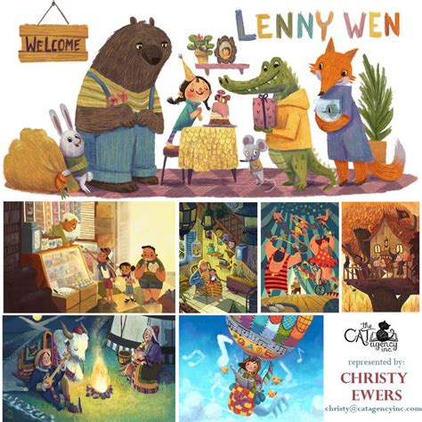 Lenny Wen On X Illustration Picture Book Artist