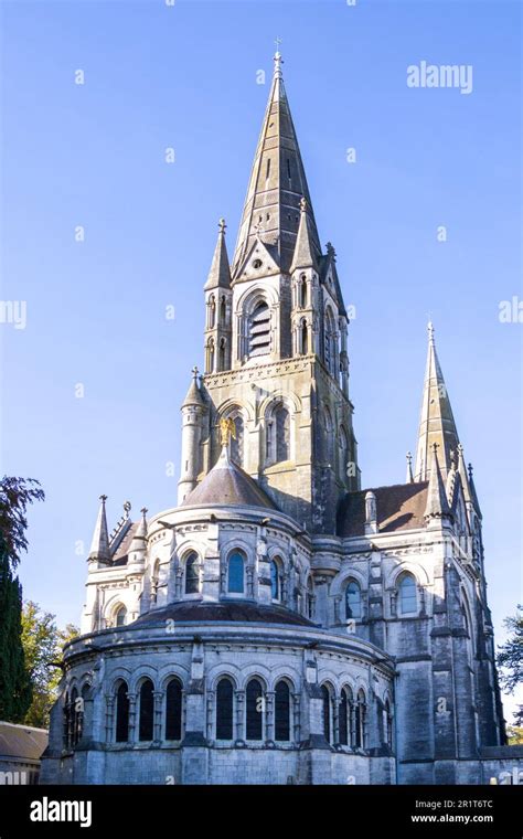 The Tall Gothic Spire Of An Anglican Church In Cork Ireland Neo