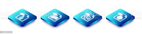 등분성 줄 Eps 파일 문서 Doc  및 Html 아이콘을 설정합니다 벡터 3차원 형태에 대한 스톡 벡터 아트 및 기타 이미지 3차원 형태 개념 누름 버튼
