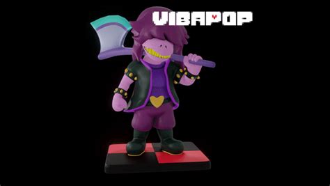 Archivo Stl Gratis Susie Deltarune Dark World ・plan De Impresión En