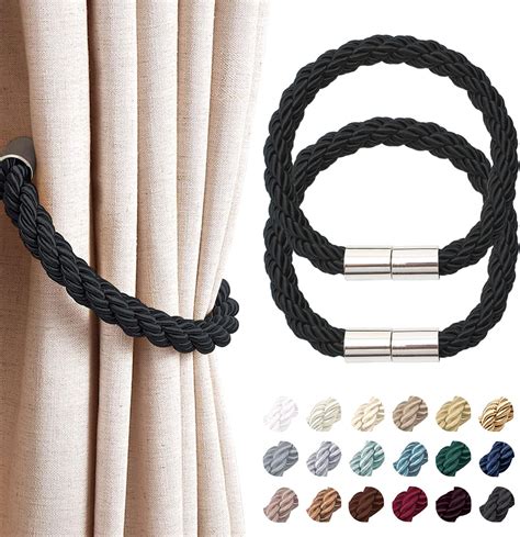 Qpc Direct Twisted Cord Simple Plain Modern Thick Rope Curtain Tie Back