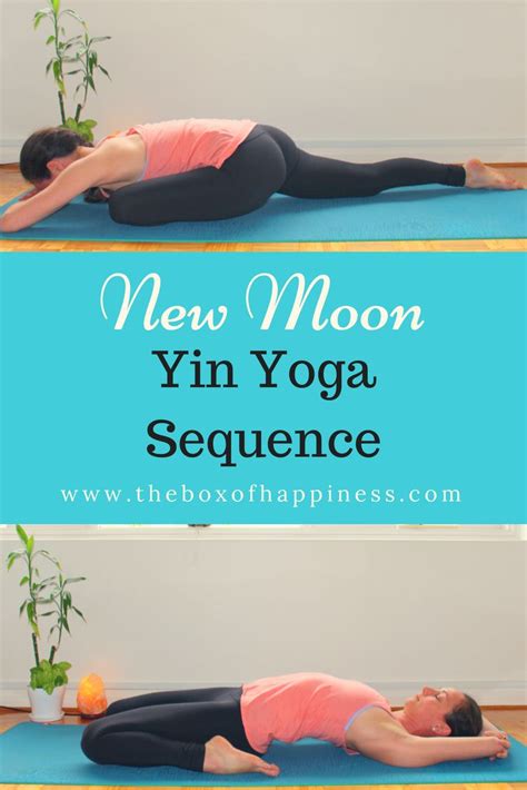 New Moon Yin Yoga Sequence Wellness Happiness Coaching Posiciones