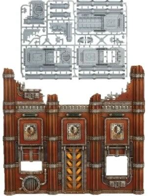 Terrain Warhammer 40k Manufactorum Kit De Terrain Warhammer 40k Murs
