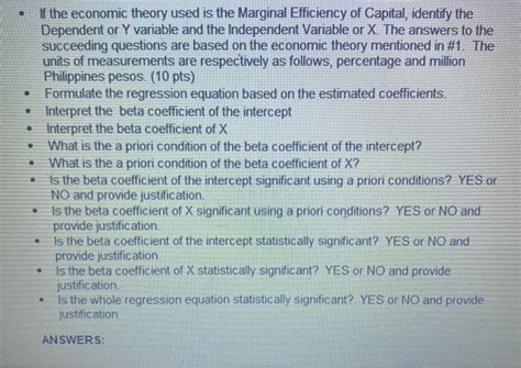 Part 2 Regression Output Analysis 60 Pts Summary