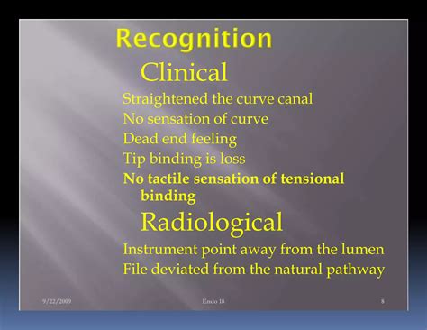 Endo Note 18 Ledge Formation Pptx