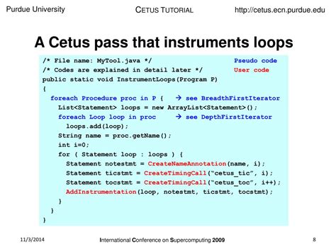 Ppt Cetus Source To Source Compiler Infrastructure For Multicores