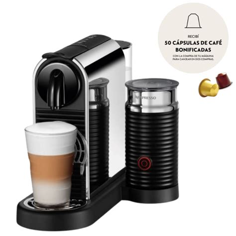 Cefetera Nespresso Citiz Platinum Steel Milk D145 Ar Me Ne Local