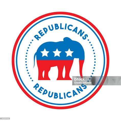 Republican Political Party Animal Stock Illustration Download Image