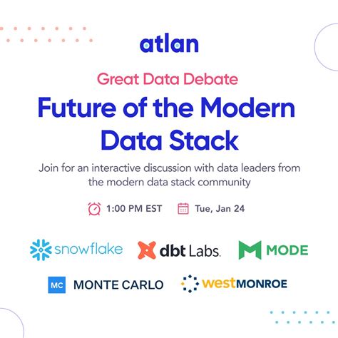Atlan On Linkedin Great Data Debate Future Of The Modern Data Stack