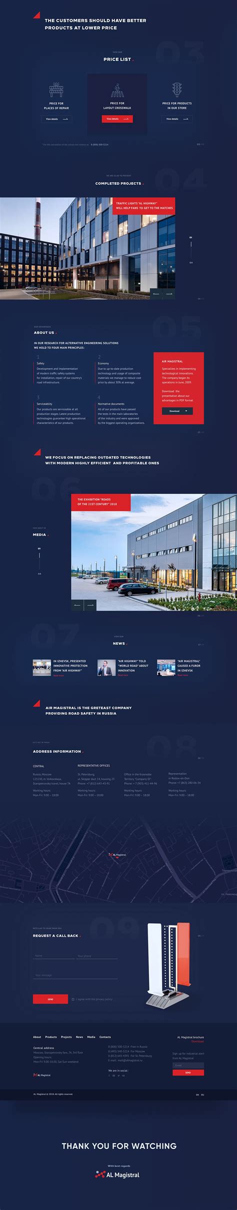 Web Design For Road Safety Company Website Design Inspiration Layout Design Portfolio Design