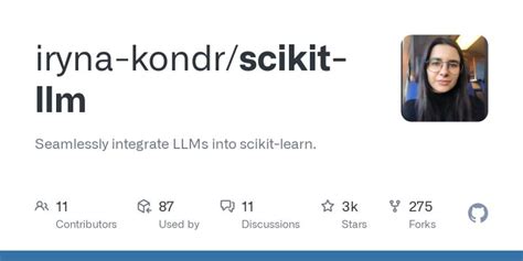 Ashutosh Behera On Linkedin Github Iryna Kondr Scikit Llm Seamlessly Integrate Llms Into…