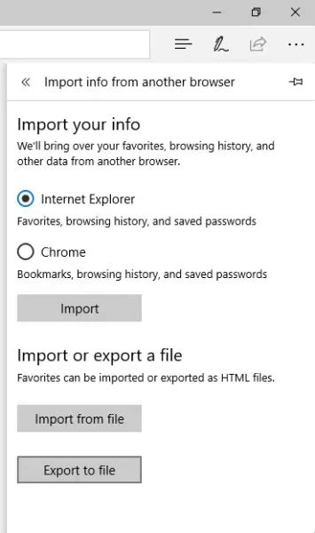Restore And Get Back Edge Favorites After Resetting Windows 11 10