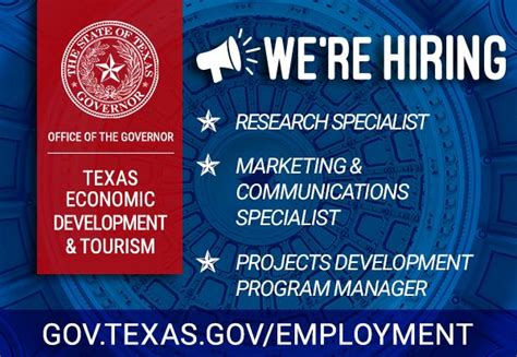 Hiring Jobposting Texas Economic Development