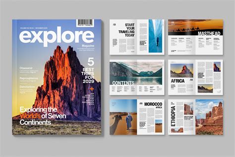 Magazine Ad Design Inspiration