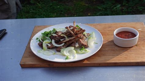 Баранье каре ! вкусные пистолетики из баранины - YouTube