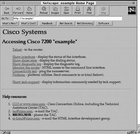 Configuration Fundamentals Configuration Guide Cisco IOS Release S Using The Cisco Web