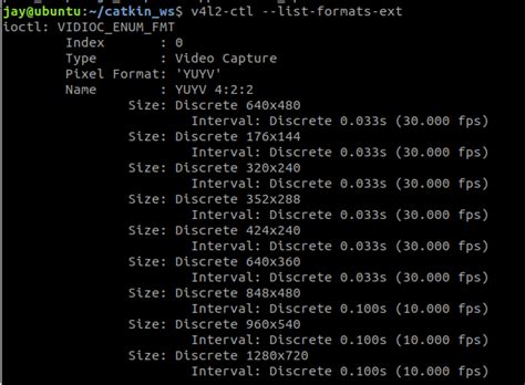 ROS usb cam 실시간 스트리밍