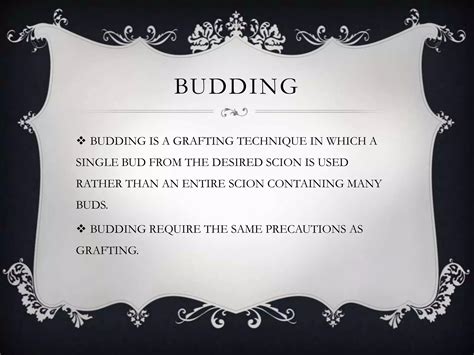 Types Of Budding Pptx