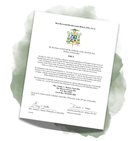 Adele Brice Seer Of Our Lady Of Champion Cause For Sainthood