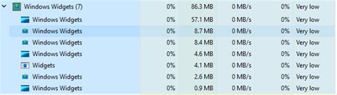 Is There Any Solution To Stop Widgets From Running R Windows11