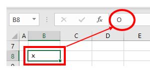 How To Insert Cross Text Symbol In Excel Google Sheets Automate Excel