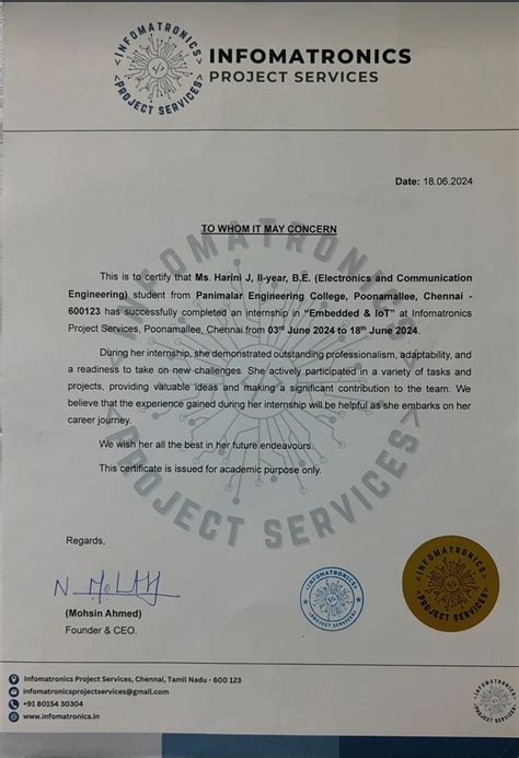 Harini Jaikumar On Linkedin Hello Connections I Am Excited To Say That I Have Successfully