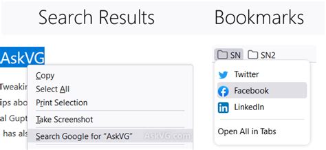 Tip Open Links Bookmarks Searches In Background In Firefox Askvg