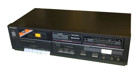 Technics Soft Touch Servo Controlled Cassette Deck Rs D250 Black 1986