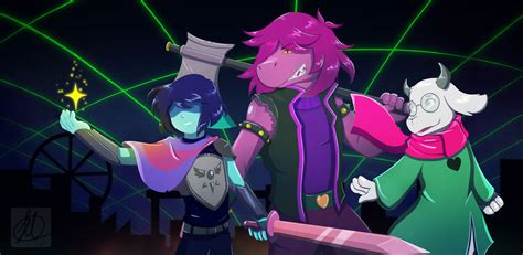 Deltarune Fun Gang By Scarabdynasty1 On Deviantart