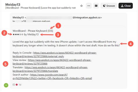 Reply To IOS And Google Play Reviews In Intercom Appbot