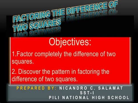 Factoring Sum And Difference Of Two Cubes Pdf