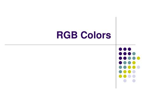 PPT RGB Colors PowerPoint Presentation Free Download ID 6549195