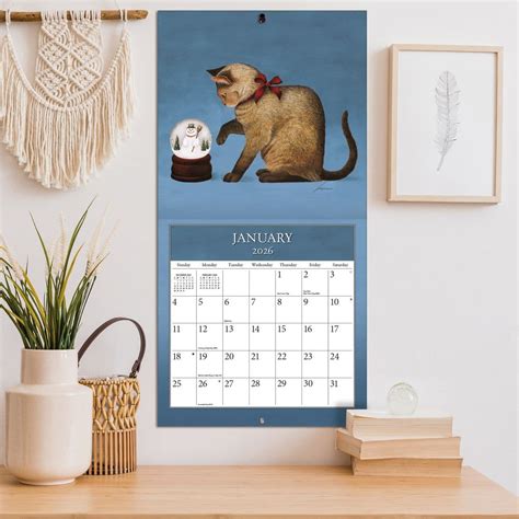 Cats 2026 Wall Calendar By Lowell Herrero