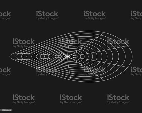 사이버 왜곡 그리드 복고풍 펑크 디자인 요소 검은 색 배경에 와이어 프레임 웨이브 형상 그리드 벡터 일러스트레이션 0명에 대한 스톡 벡터 아트 및 기타 이미지 Istock