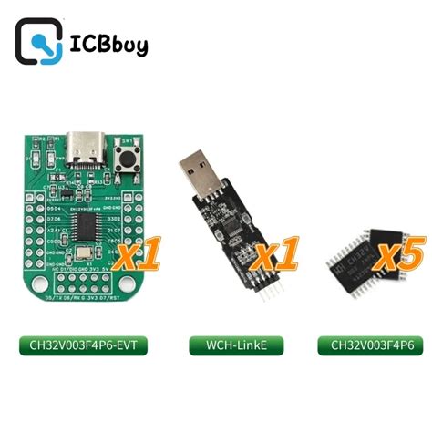 CH V F P Development Board Kit MCU Development Application Evaluation QingKe RISC V A