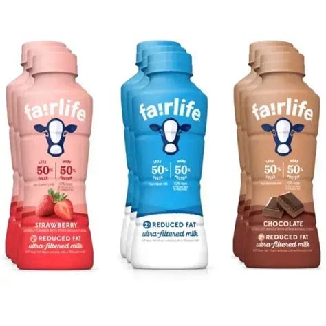 Fairlife Ufm Milk Variety 2 Reduced Fat 14 Oz Bottle Fairlife Ufm Milk