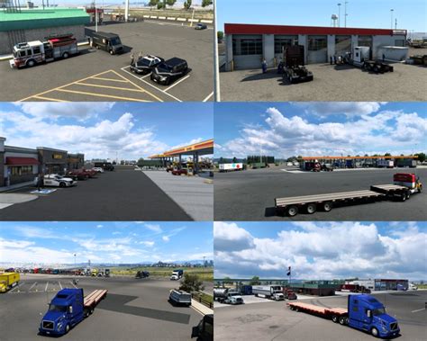 More Realistic Truck Stops Ats Mods