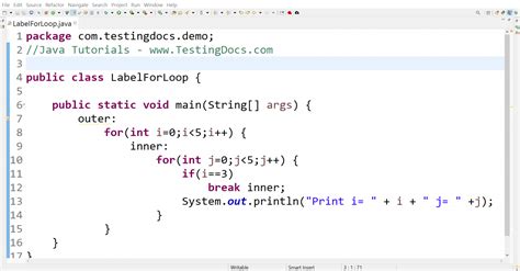 Java For Loop With Examples Testingdocs