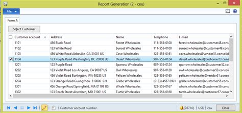 pass selected record to new form dynamic ax microsoft dynamics 365