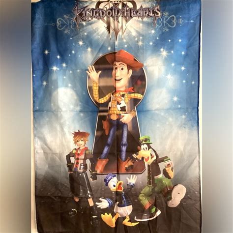 Disney Other Disney Square Enix Wall Decoration Kingdom Hearts 27x4 Poshmark